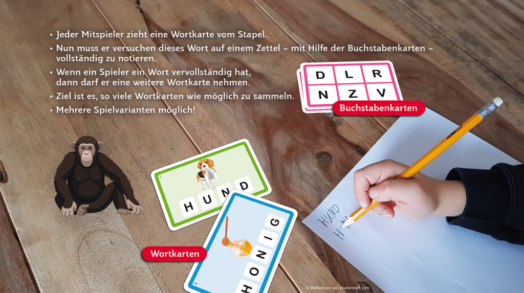 Abenteuer Schule – Buchstaben schreiben – ASS Altenburger Spielkarten